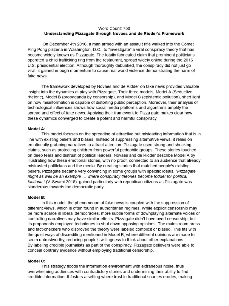 Case Study #3 (2) | PDF | Conspiracy Theory | Public Sphere