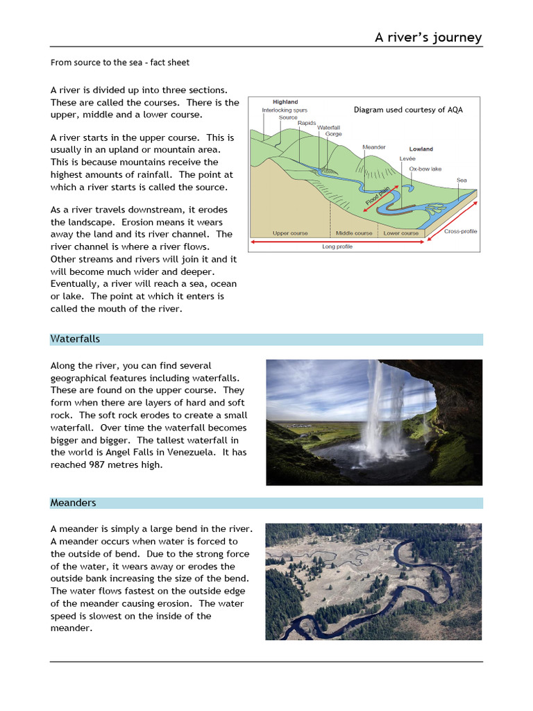 25886-a-river-s-journey | PDF | River | Stream