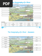 T2 G 603 Labelling A River Activity Sheet | PDF