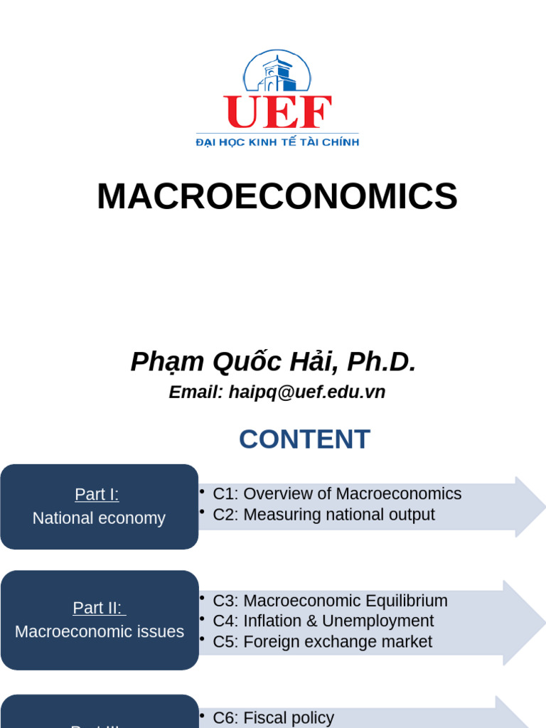 C1 OVERVIEW OF NATIONAL ECONOMY - Updated | PDF | Macroeconomics ...