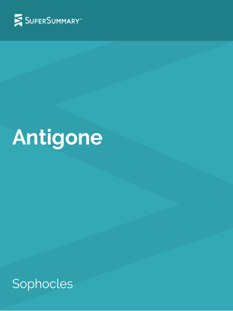 Antigone | PDF | Oedipus | Sophocles