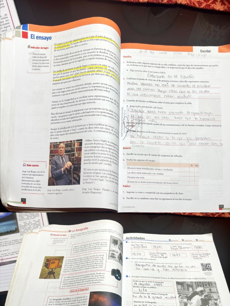 Ejercicios de Libro - Libro de Lectura | PDF