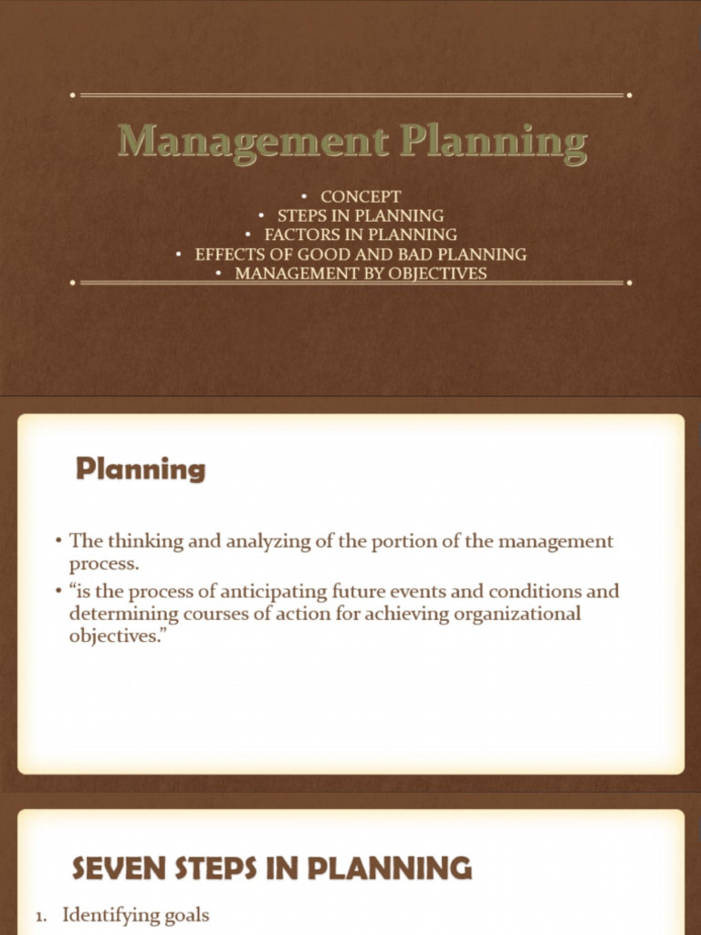 MANAGEMENT PLANNING (LABMAN 2) | PDF