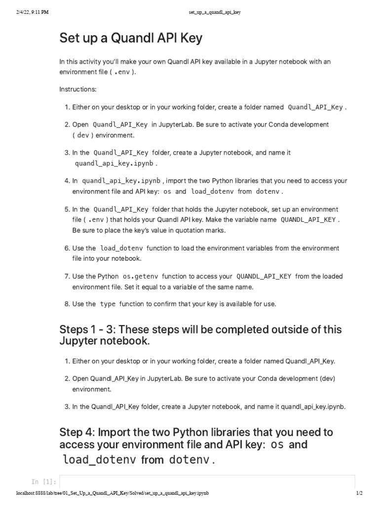 01_Set_Up_a_Qua (7) - JupyterLab | PDF | Directory (Computing) | Library (Computing)