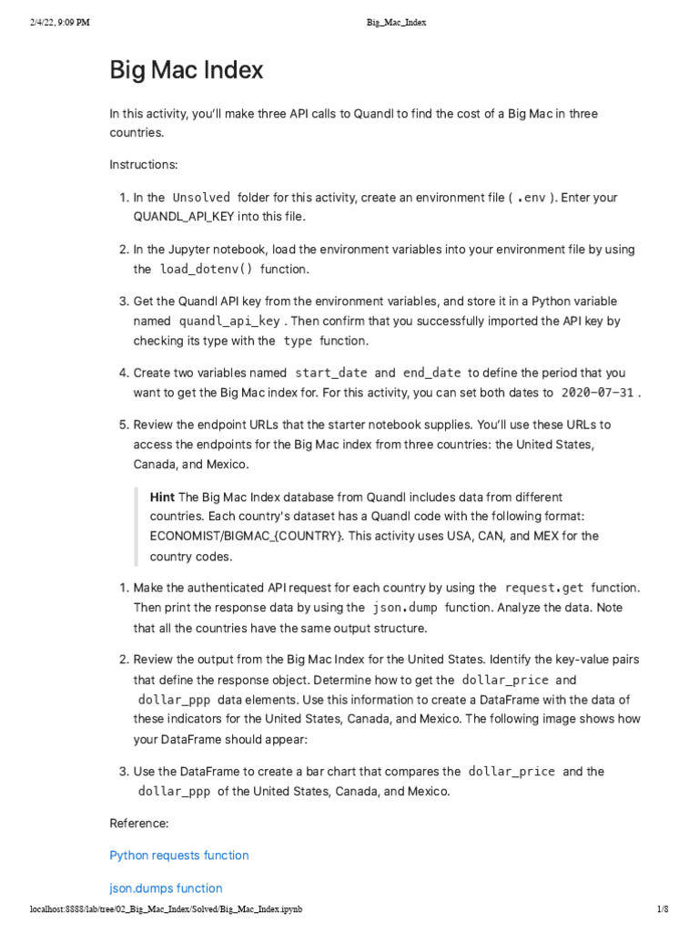 02 - Big - Mac - Inde (5) - JupyterLab | PDF | Computer Programming ...