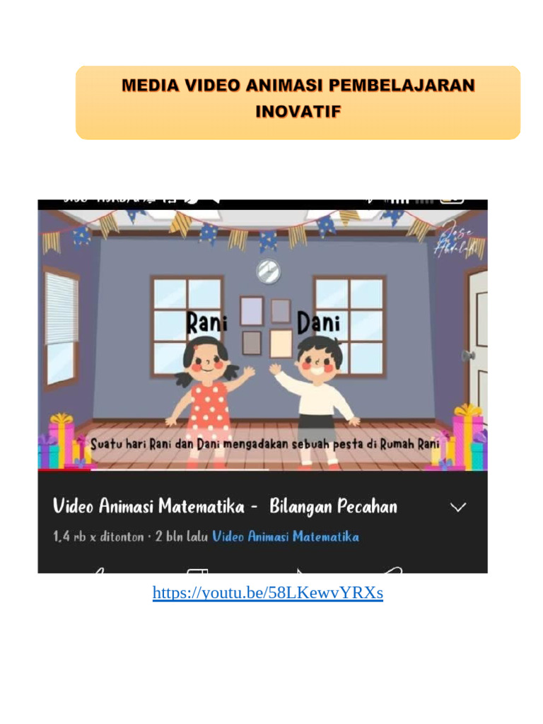 Media Pembelajaran Pecahan | PDF