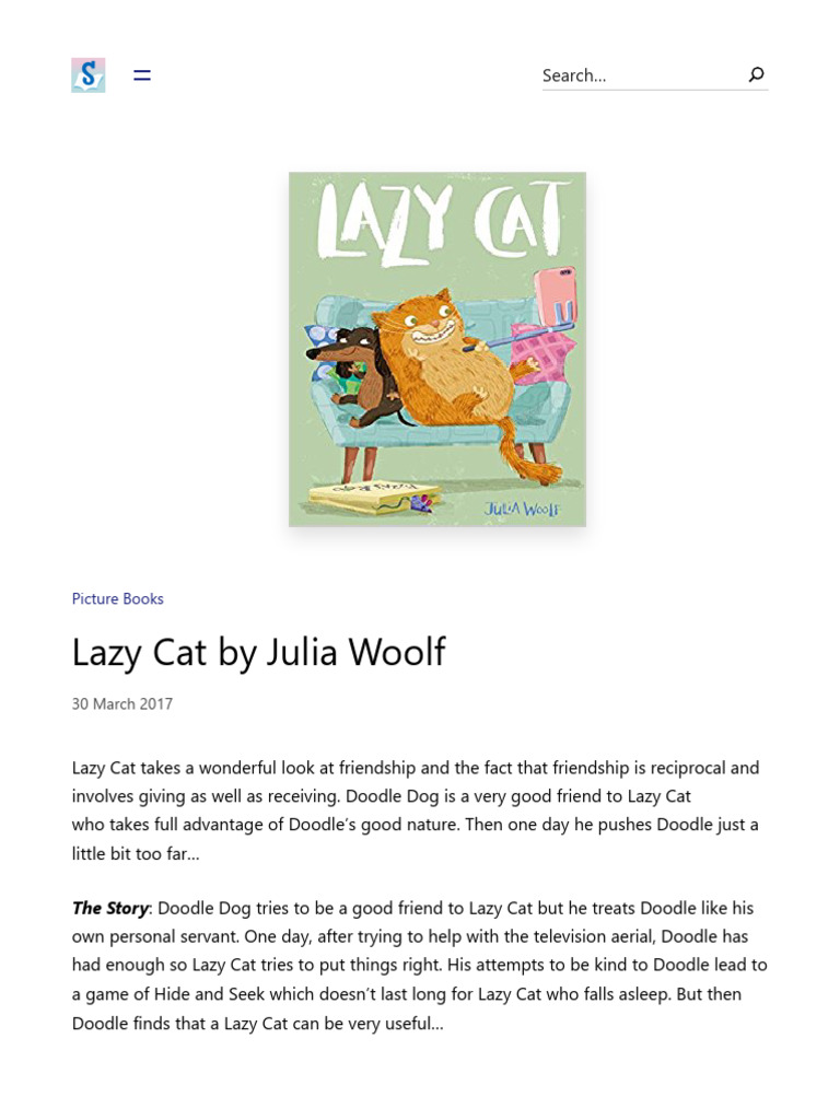 Lazy Cat by Julia Woolf | PDF
