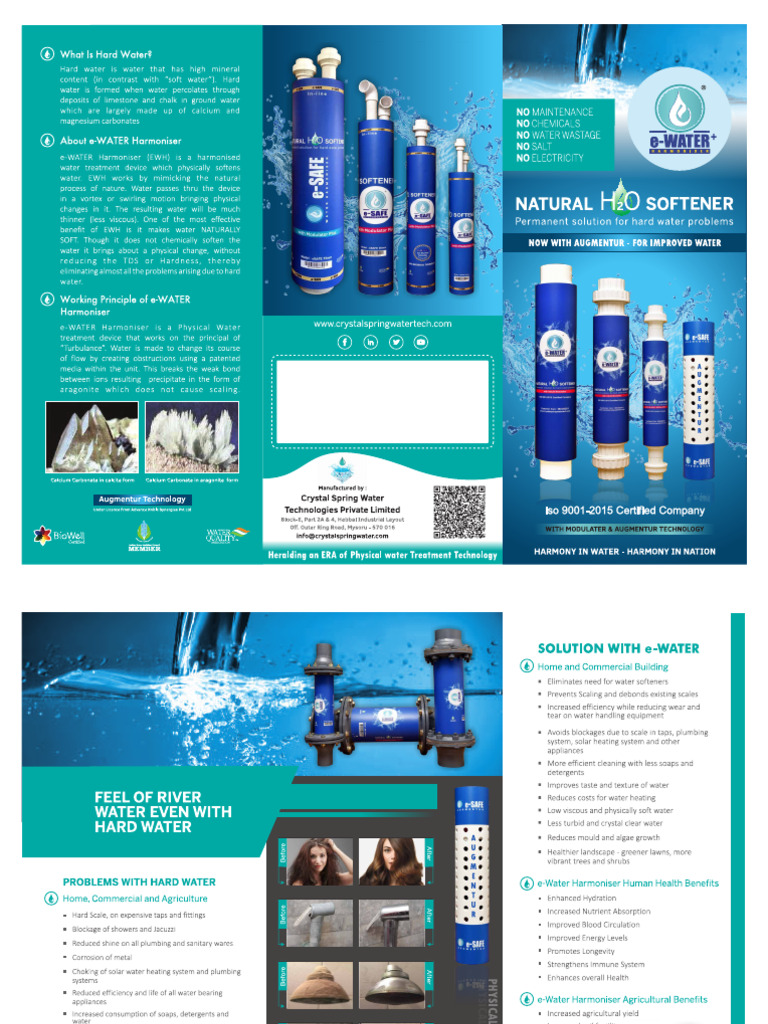 Domestic Water Softener | PDF