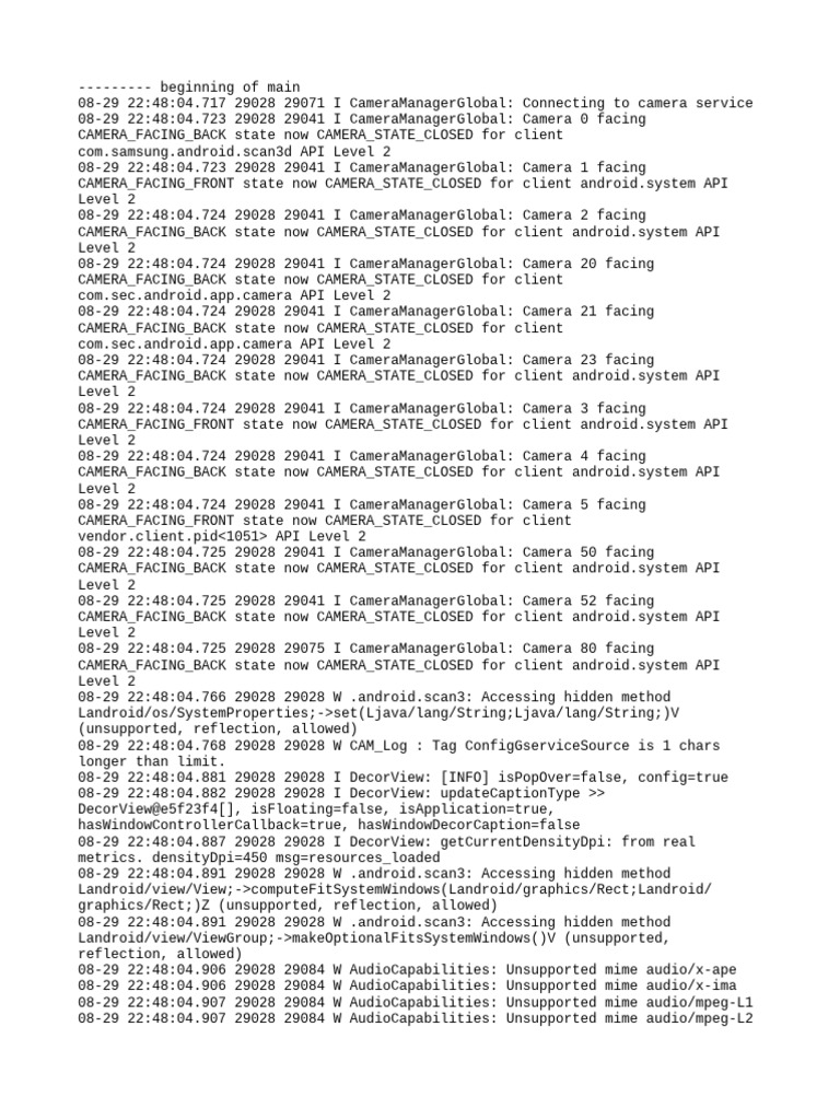 Logcat | PDF | Android (Operating System) | Computing Platforms