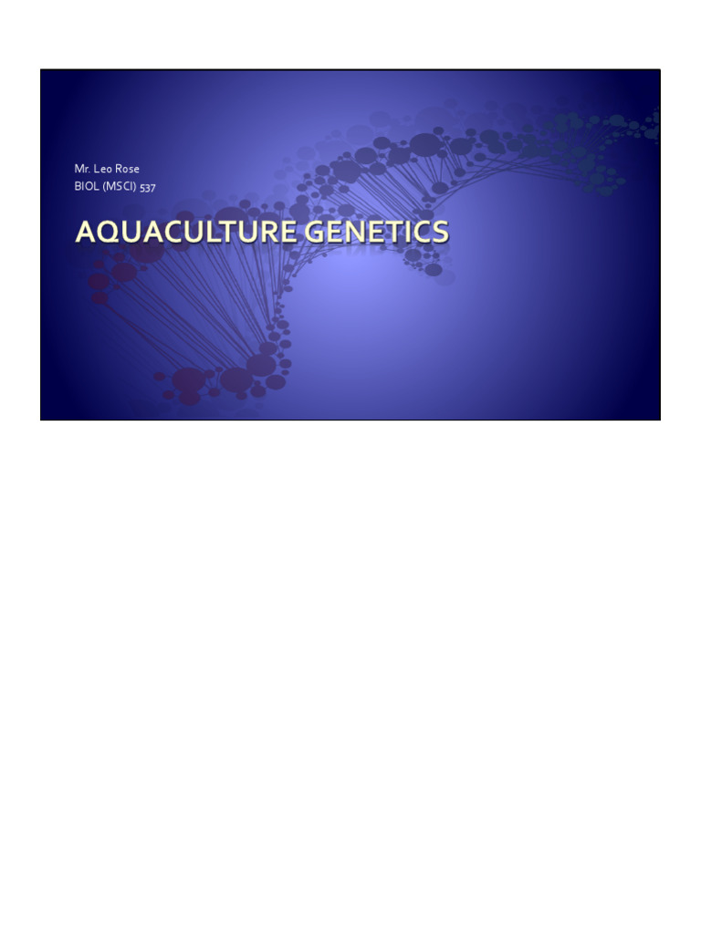 Genetics Pdf Dominance Genetics Allele 5608