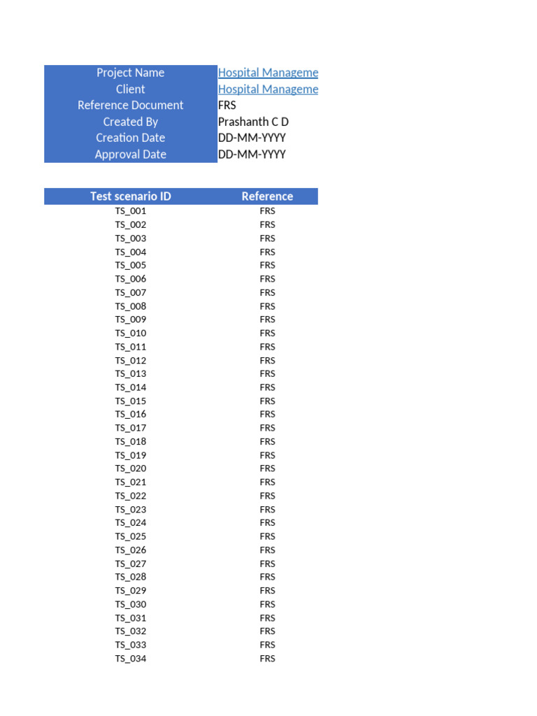 HMS Exam Test Scenarios Overview | PDF | Information Technology | Software