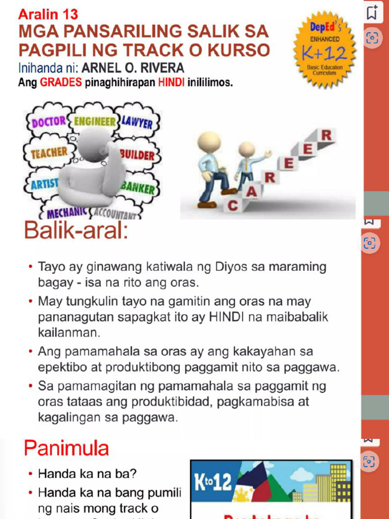 ESP 9 Modyul 13 | PDF