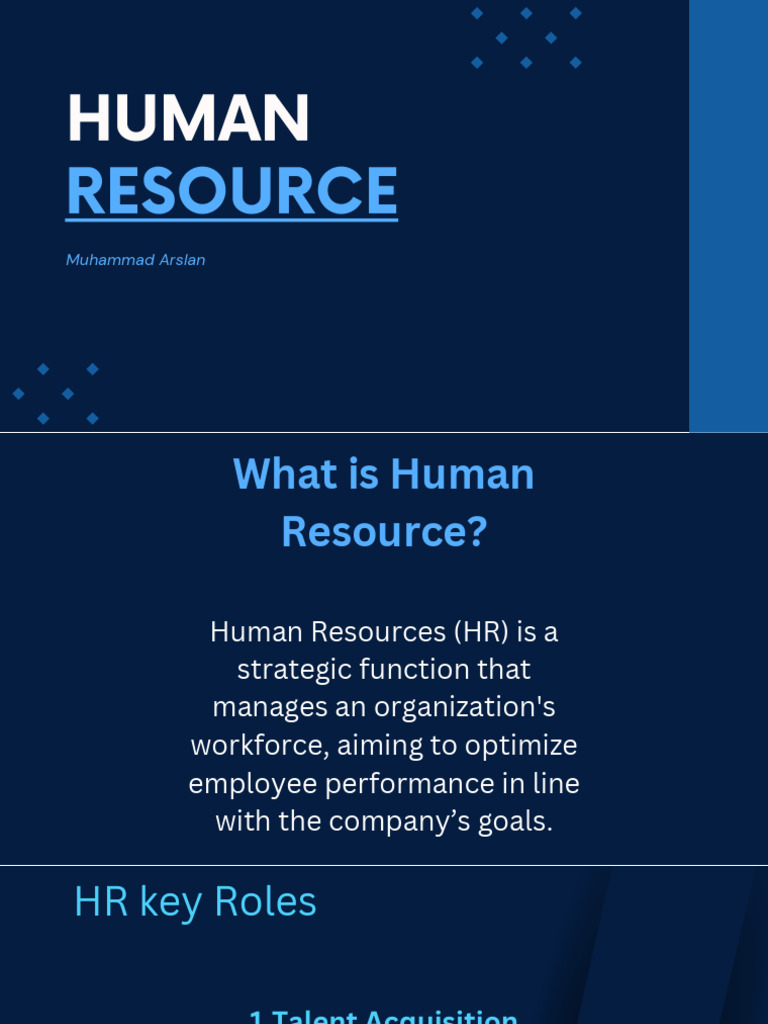 Human Resource Basic - 1 | PDF