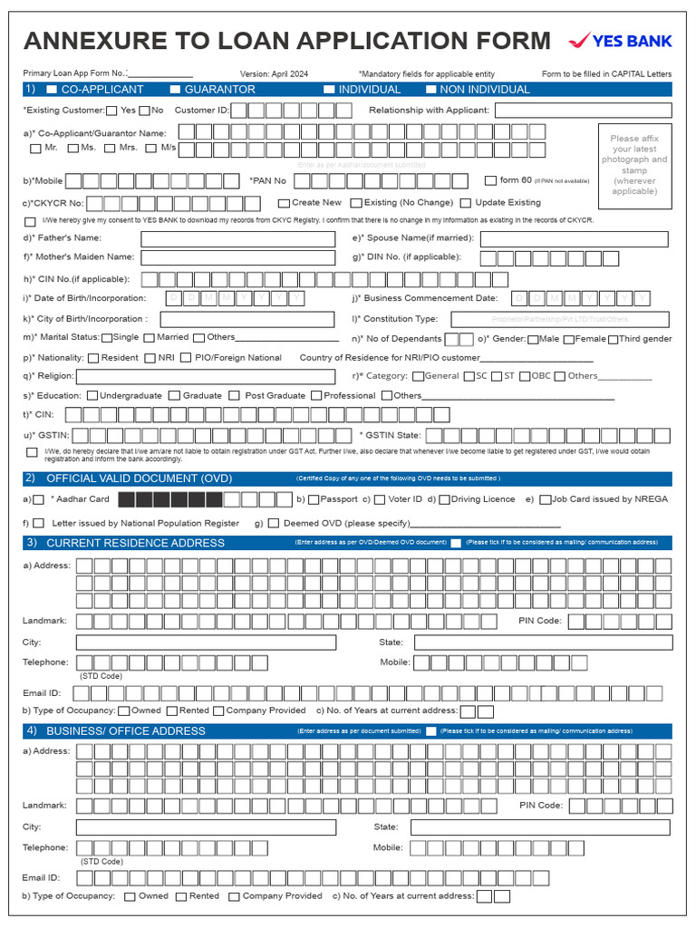 Laf Annexure PDF | PDF | Money