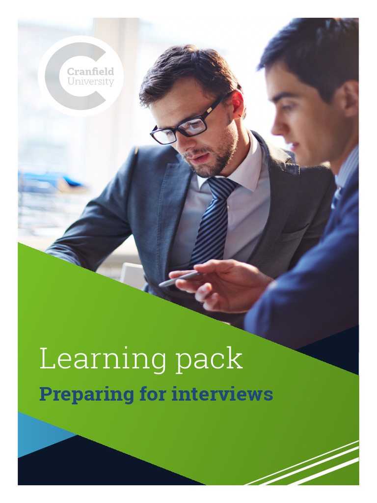 Preparation For Interviews | PDF | Knowledge | Learning