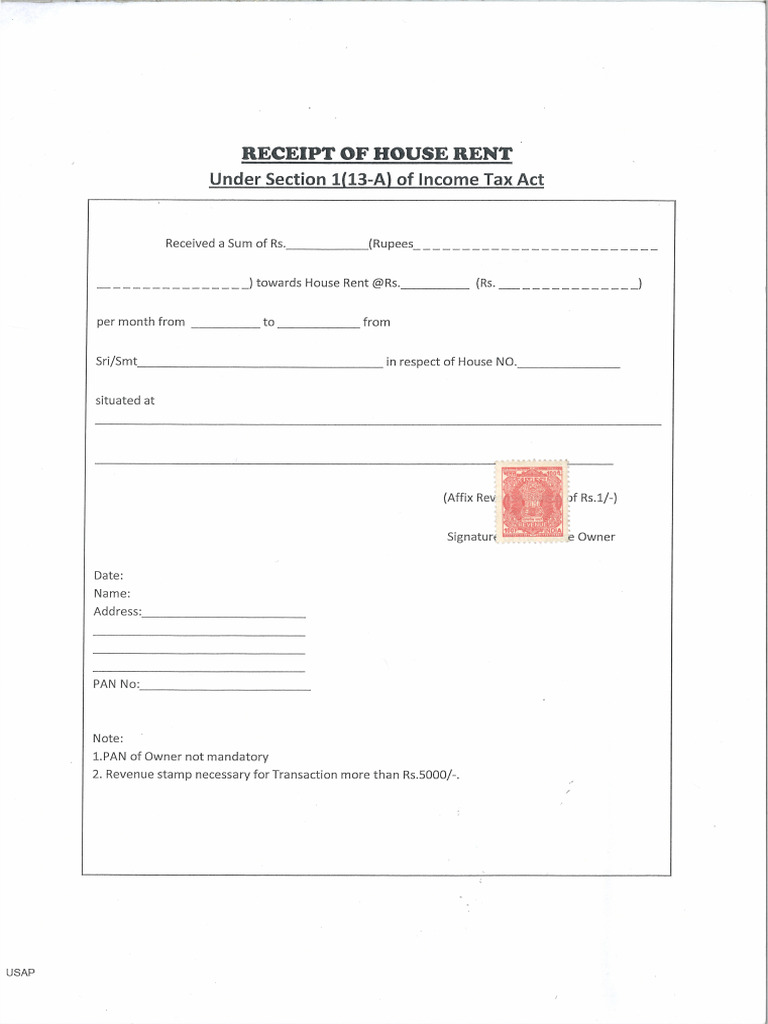 House Rent Document | PDF