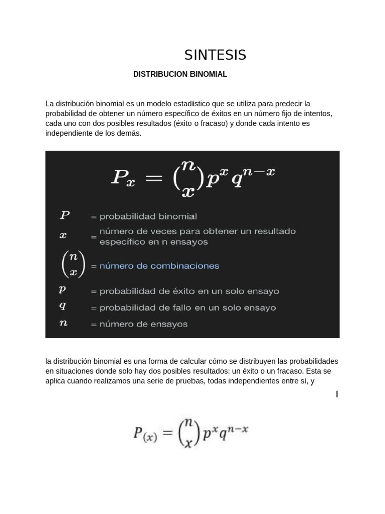 Probabilidad en Distribución Binomial | PDF