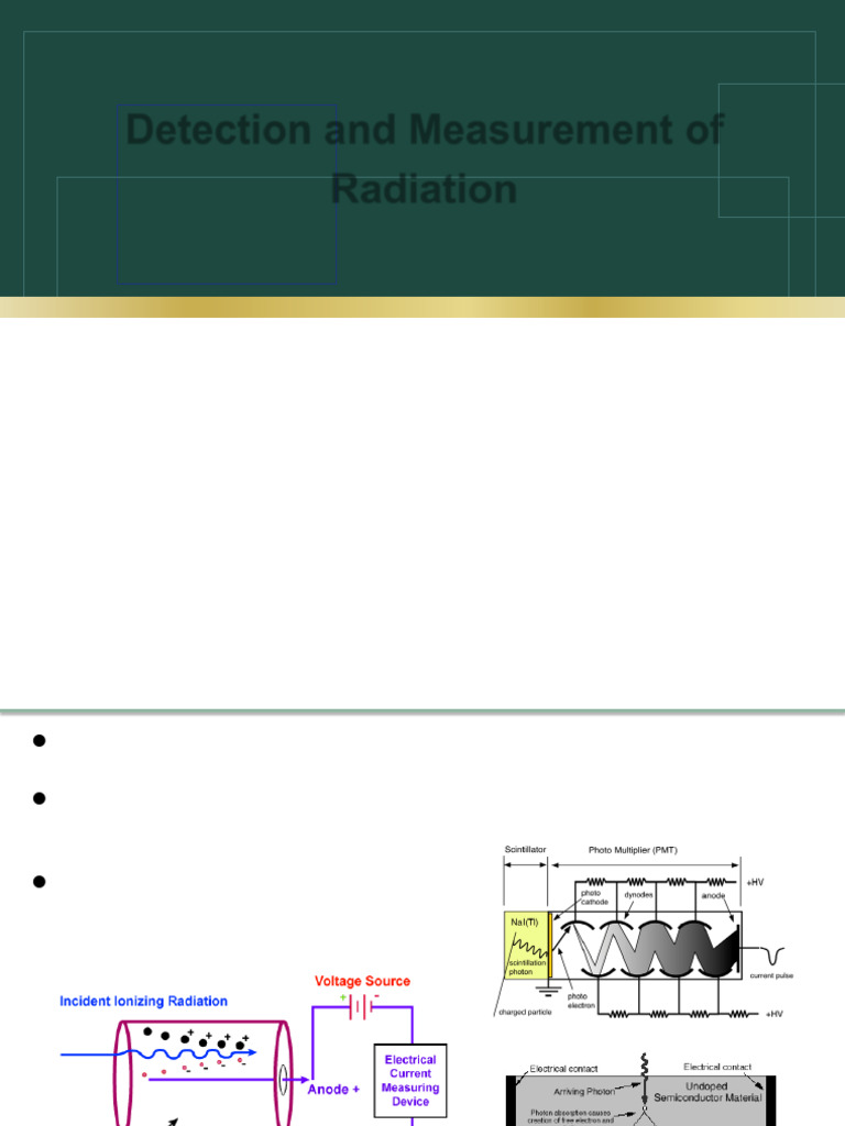 Lecture_1.6_Detection and Measurement of Radiation | PDF ...