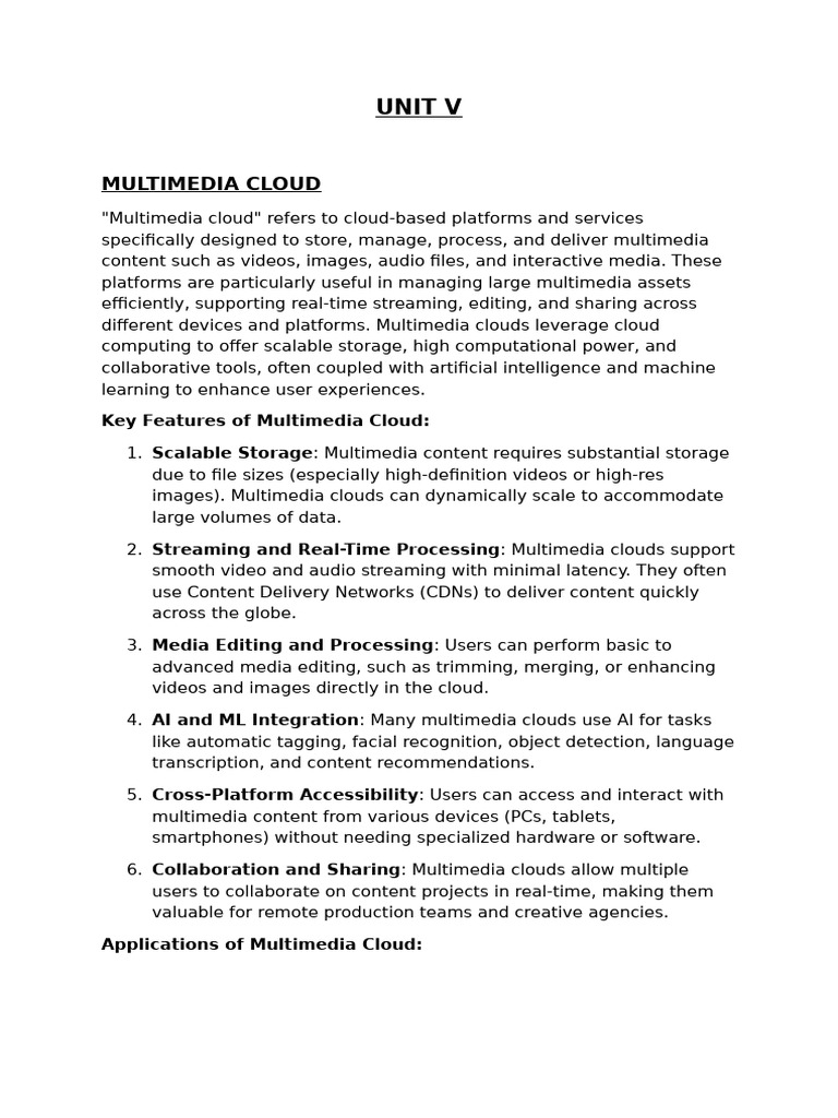 CLOUD UNIT V | PDF | Cloud Computing | Computer Security
