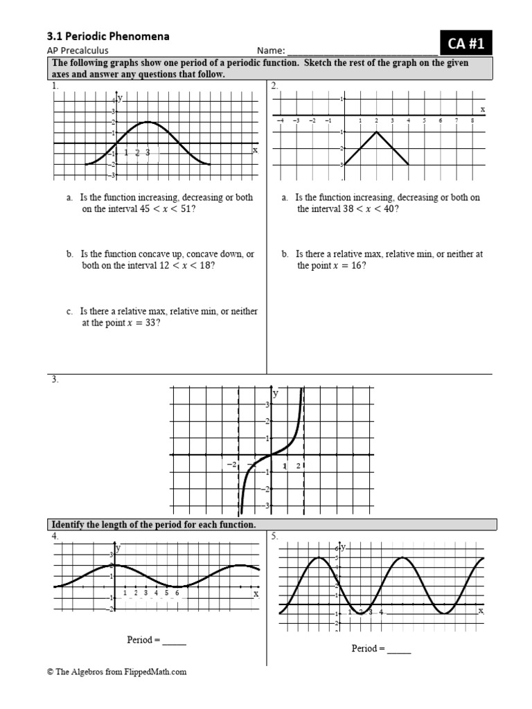 AP PreCalc - Tutorial 3 - Fundamental Trigonometry | PDF | Angle | Trigonometric Functions
