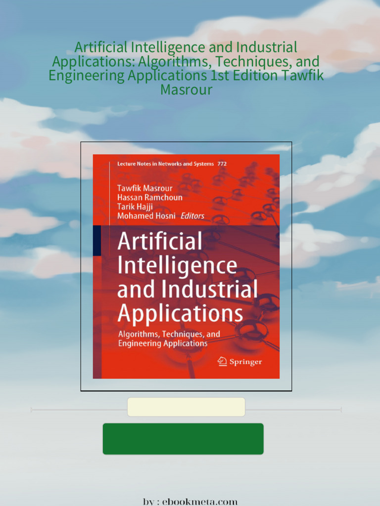 Artificial Intelligence and Industrial Applications: Algorithms ...