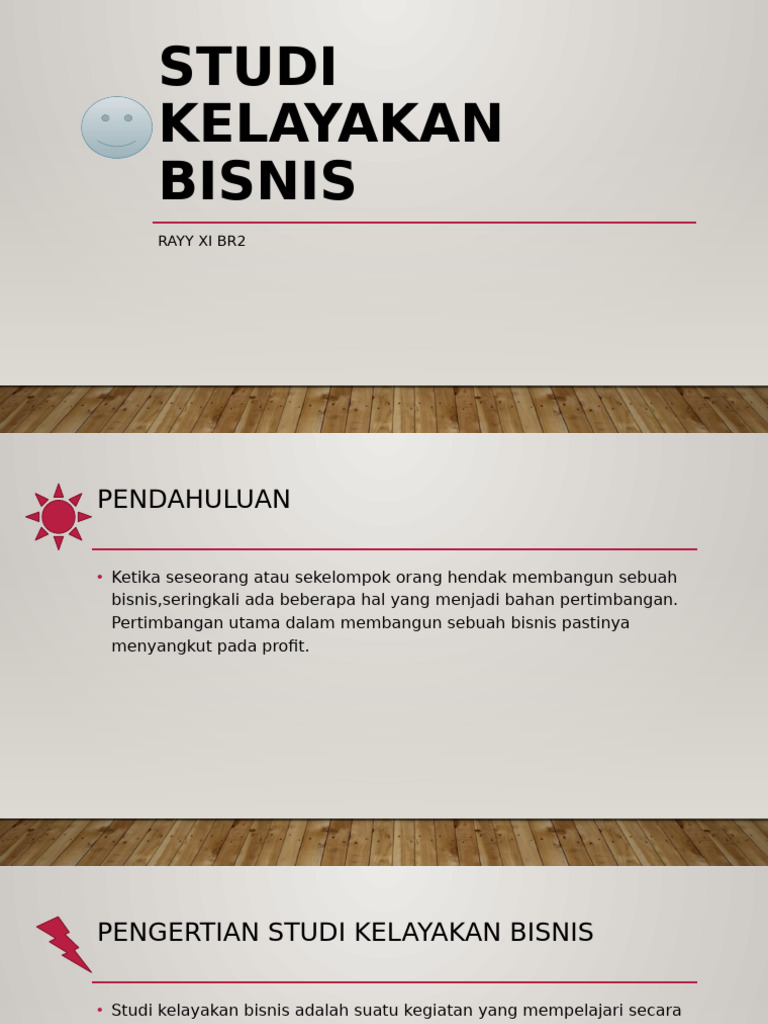 Rayy Xi Br2 Studi Kelayakan Bisnis | PDF