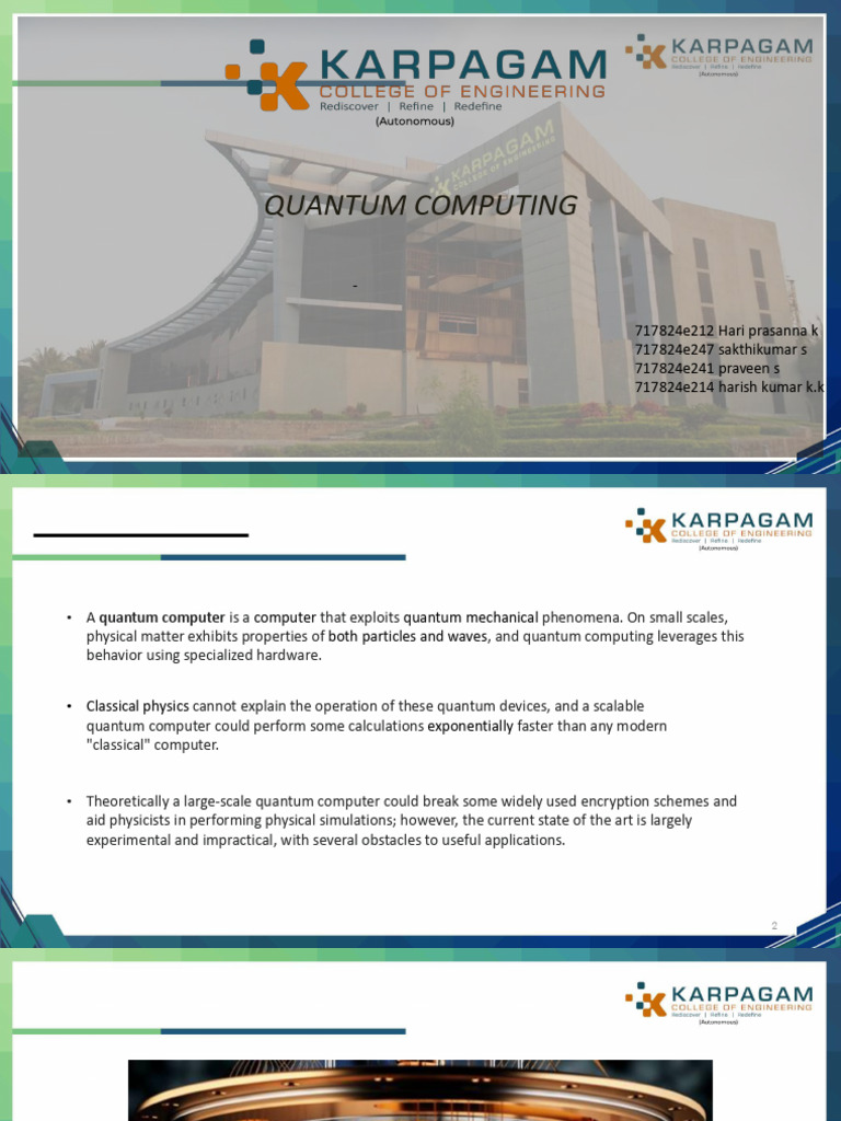 Understanding Quantum Computing Basics | PDF | Quantum Computing | Computing