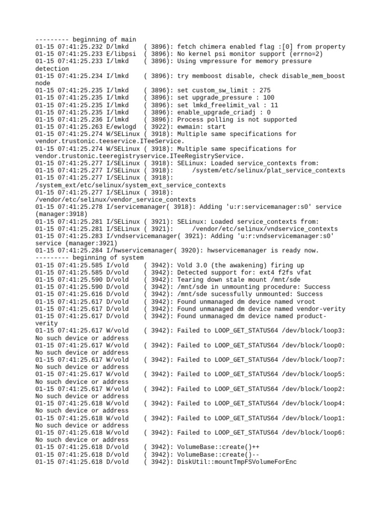 Logcat Prev CSC Log | PDF | Encryption | Utility Software