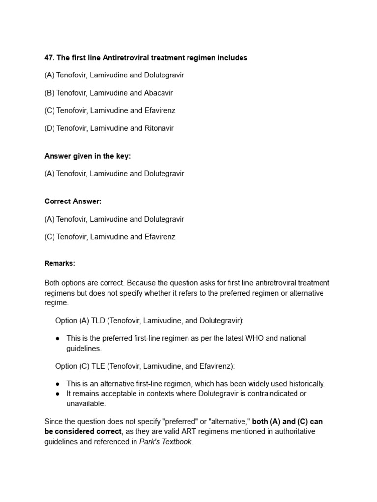 47 Antiretroviral Treatment | PDF