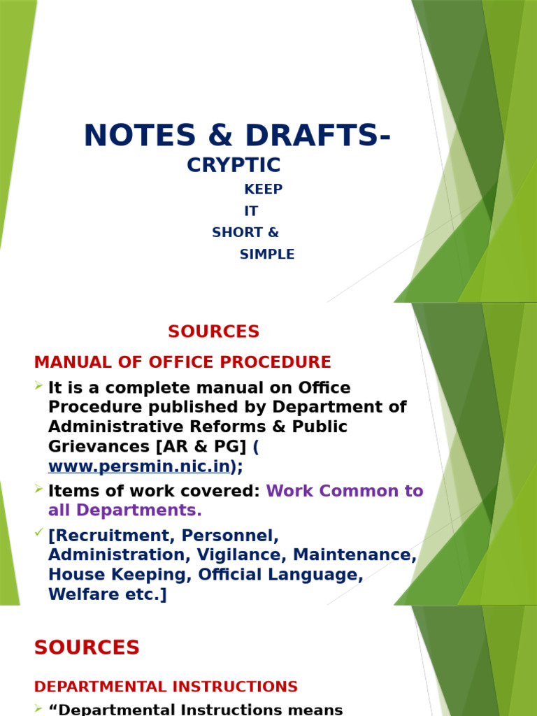 Essential Mop Notes for Office Procedures | PDF | Communication