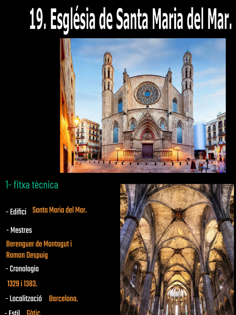 19 - Santa Maria Del Mar | PDF