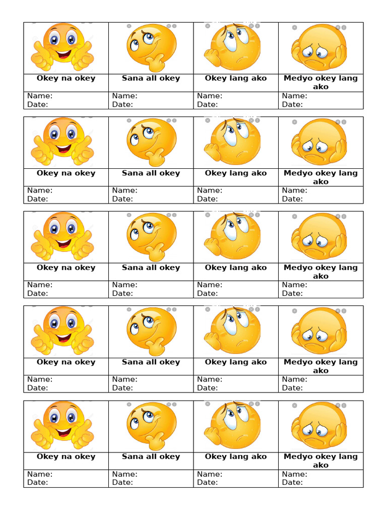 Emoticon | PDF