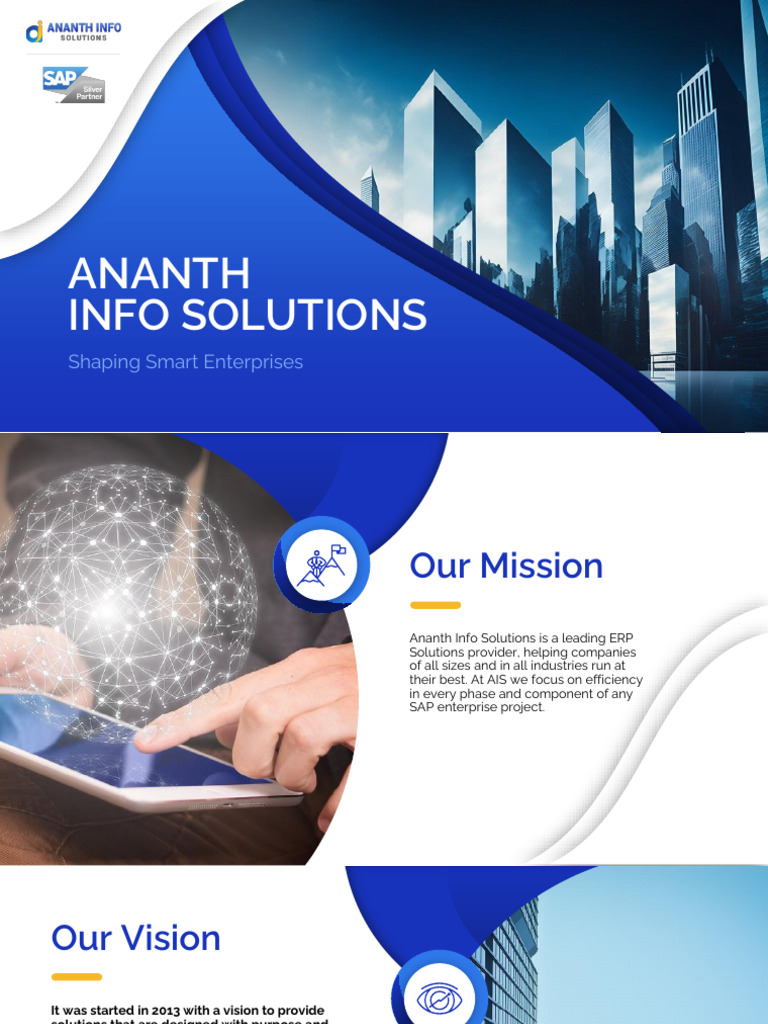 AIS SAP PRESENTATION 2024 | PDF | Application Software | Information ...