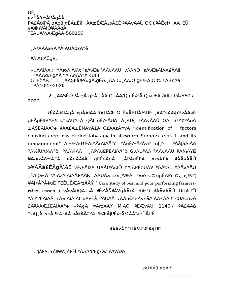 Covering Letter T A Bill | PDF