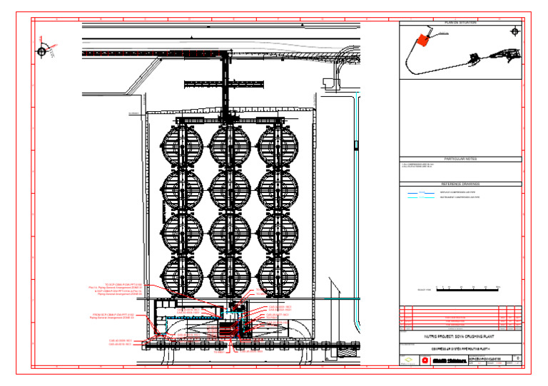 Compressed Air System Routing Plan | PDF