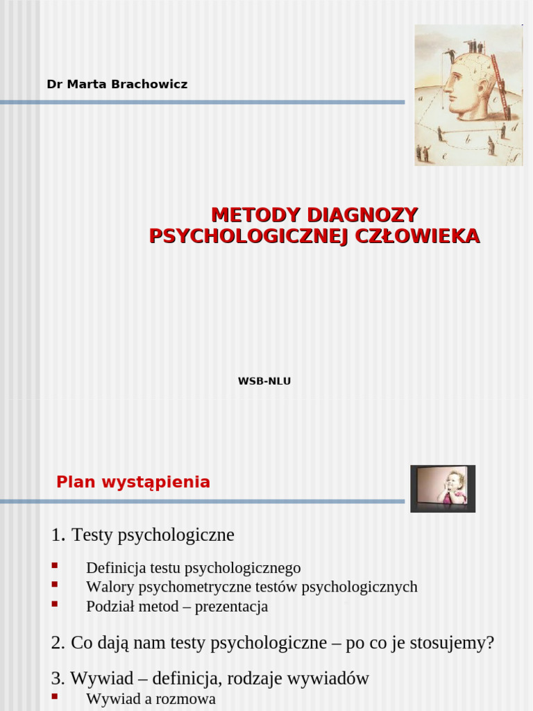 Mbrachowicz 27022021204239 Test Psychologiczny. Wywiad. | PDF