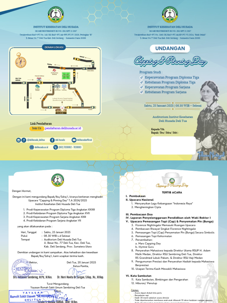 Undangan Capping & Pinning Day 2025 | PDF