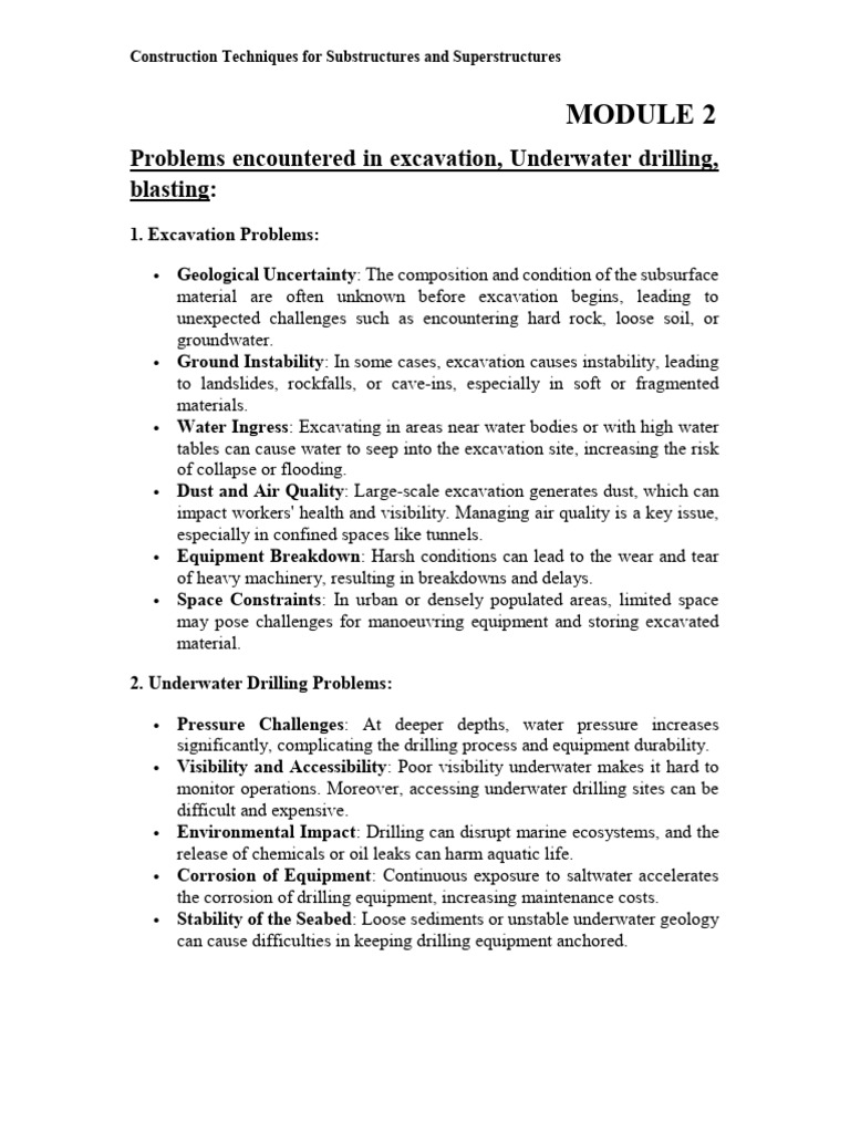 21CV72 Module 2 SRA | PDF | Concrete | Pump