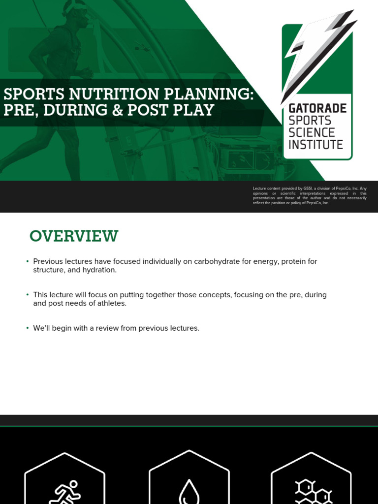 Sports Nutrition: Pre, During, Post Guide | PDF | Sports Nutrition ...