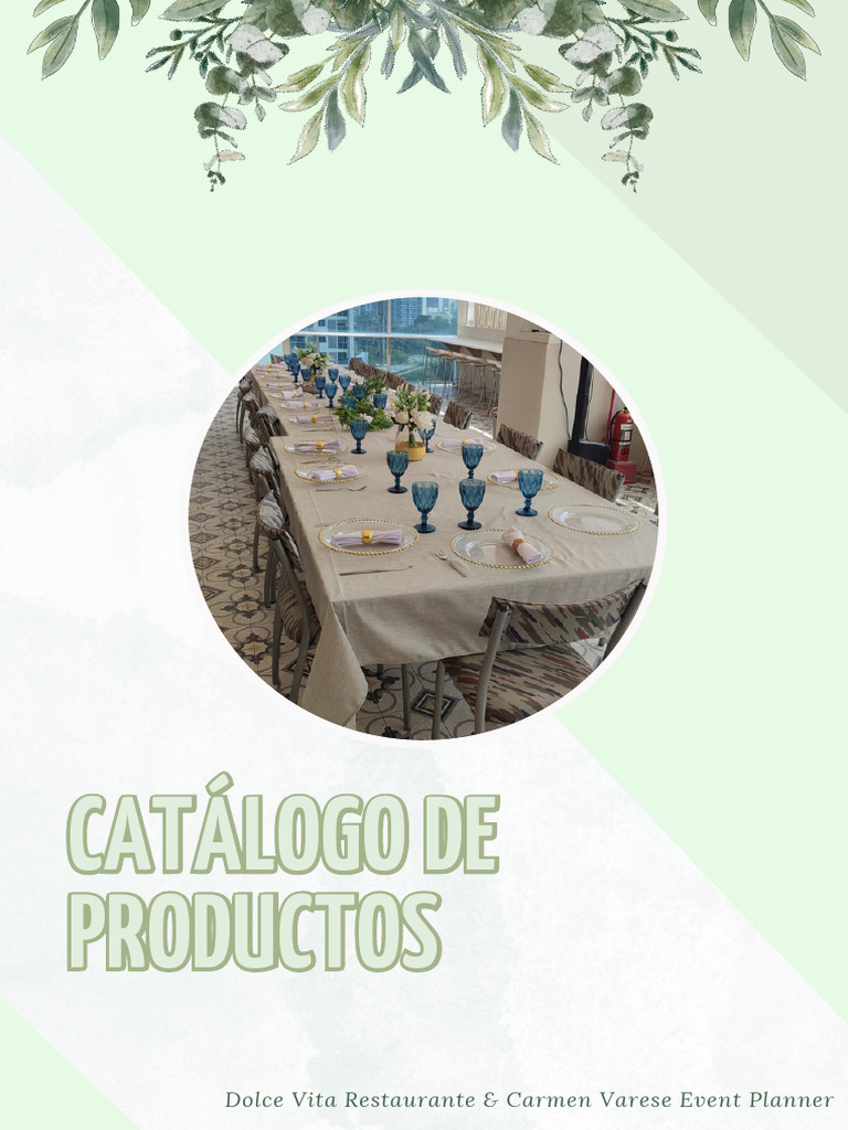 Dolce Vita Brochure de Eventos - 241014 - 150044 | PDF