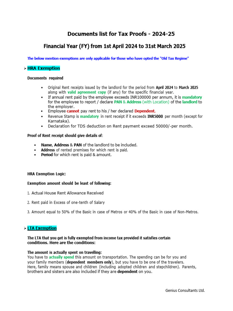 New Guidelines For Proof Submission - 2024-2025 | PDF | Loans | Tax ...