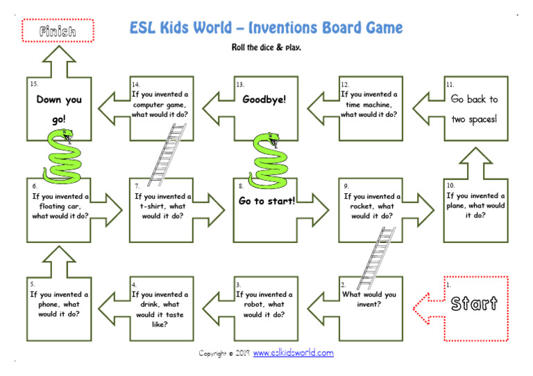 Inventions Board Game | PDF