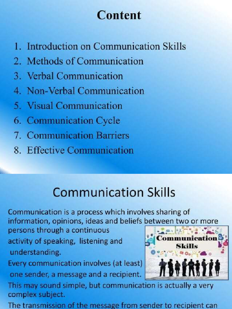 Communication | PDF