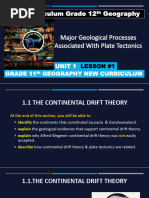 Geography Grade 12 Unit 1 | PDF | Volcano | Plate Tectonics