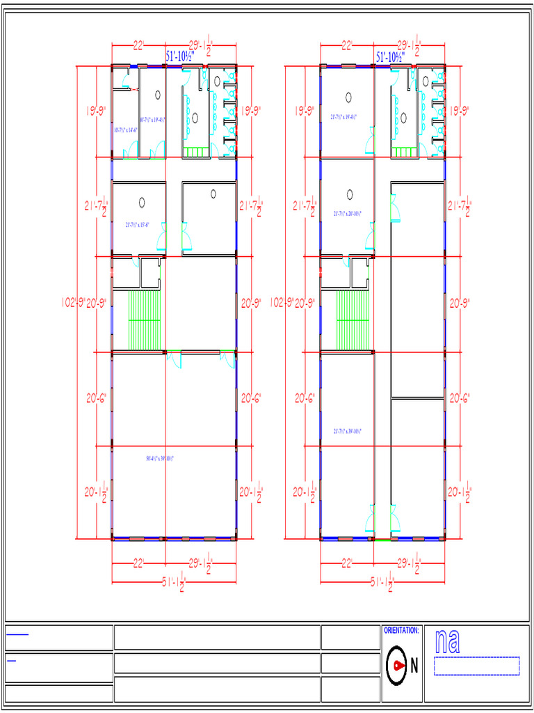 Ground & First Working Drawing | PDF | Technical Drawing