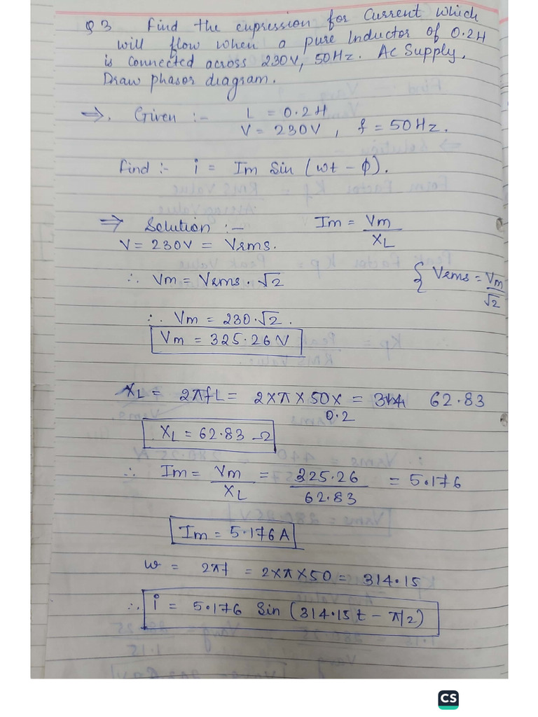 BEE UNIT 4A ( Numericals) | PDF