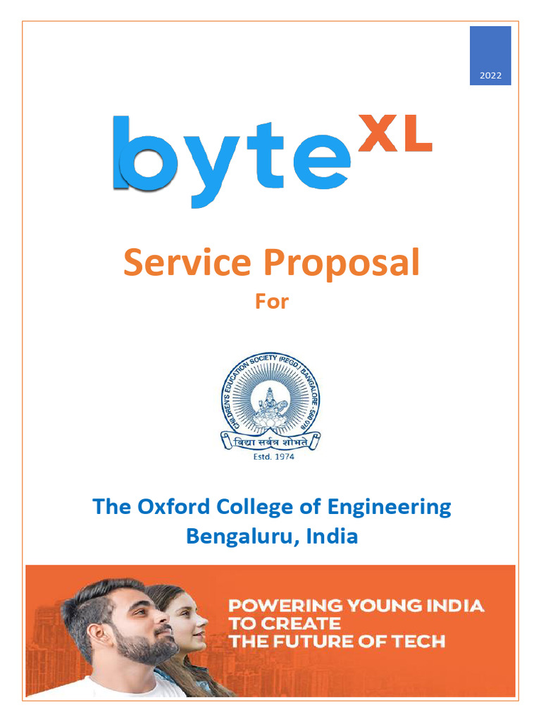 byteXL-CRT 36hrs-Oxford COE-Proposal | PDF | Learning | Computing