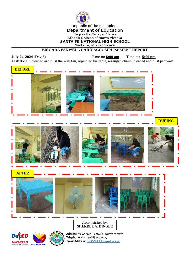 Brigada Accomplishment July 24 | PDF