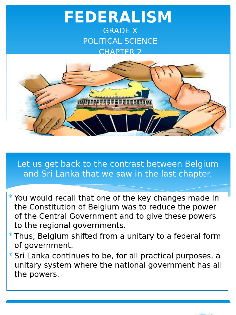 Understanding Federalism in Political Science | PDF | Government ...