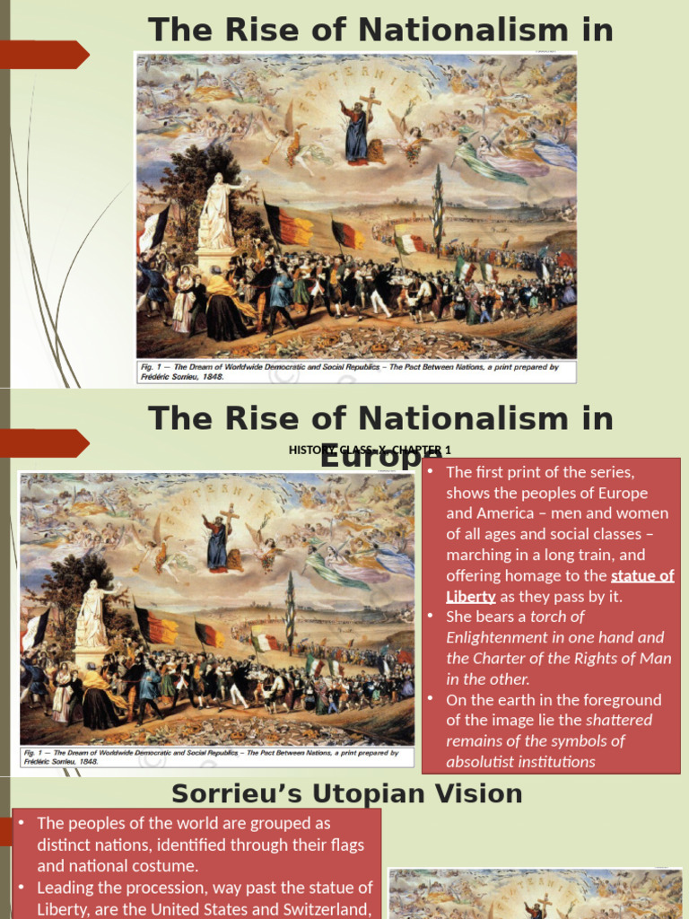 Class10 History The Rise of Nationalism in Europe | PDF | Kingdom Of ...